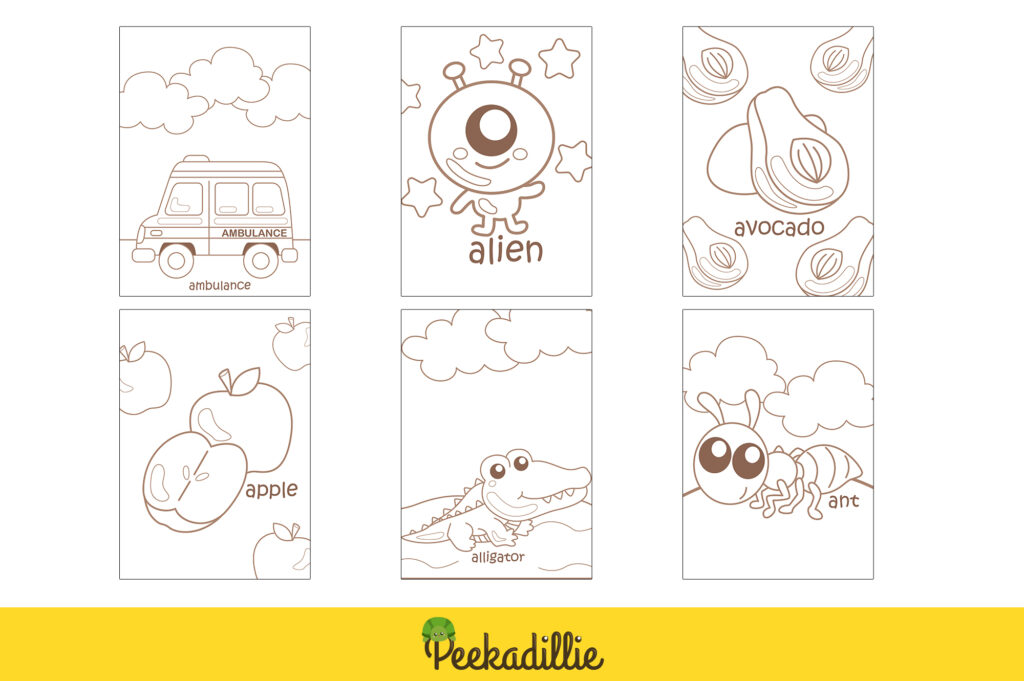 A For Vocabulary School - MasterBundles