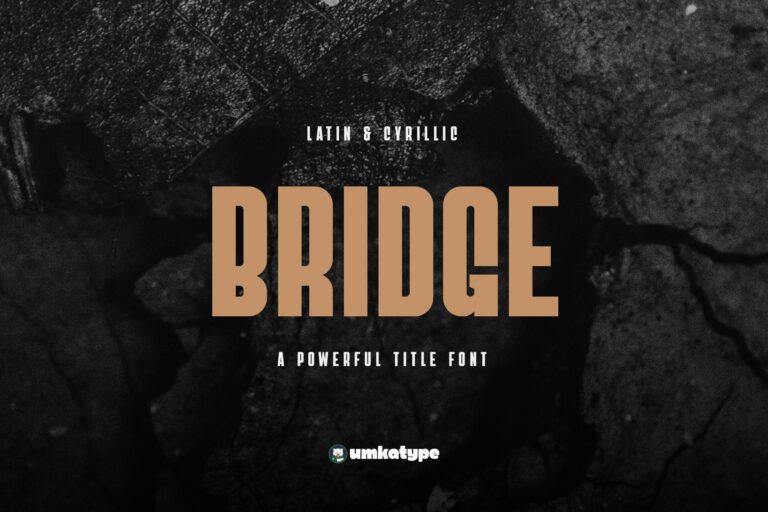 Bridge - Sans Serif Font – MasterBundles