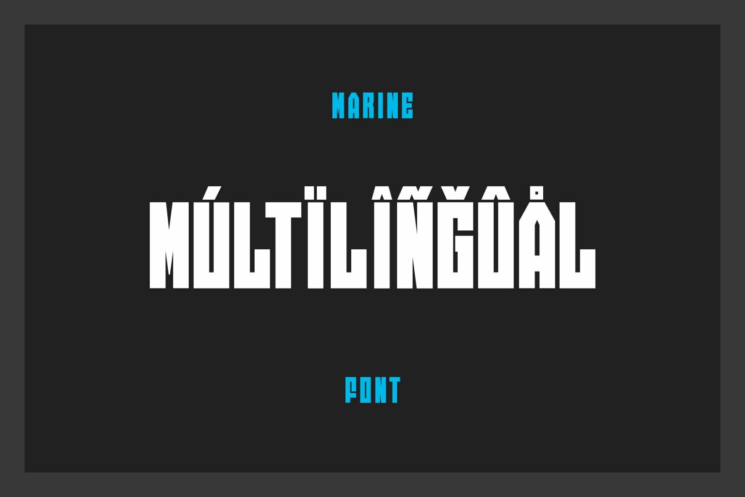 Marine Font – MasterBundles