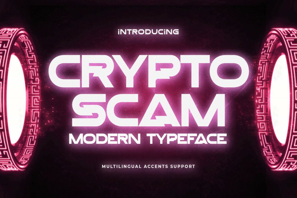 Crypto Scam - Modern Typeface – MasterBundles