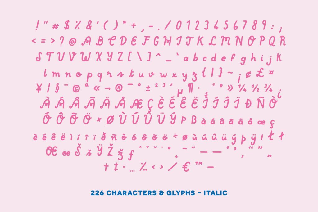 Cute & Curly handwritten fonts – MasterBundles