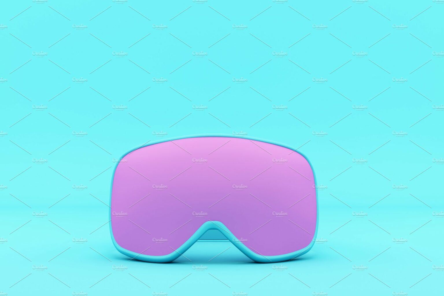 Winter Goggles two tone color. – MasterBundles