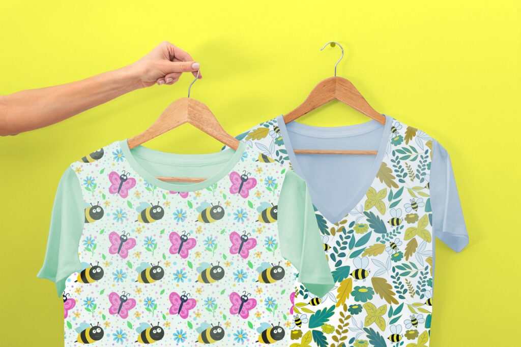 Bee Seamless Pattern – MasterBundles
