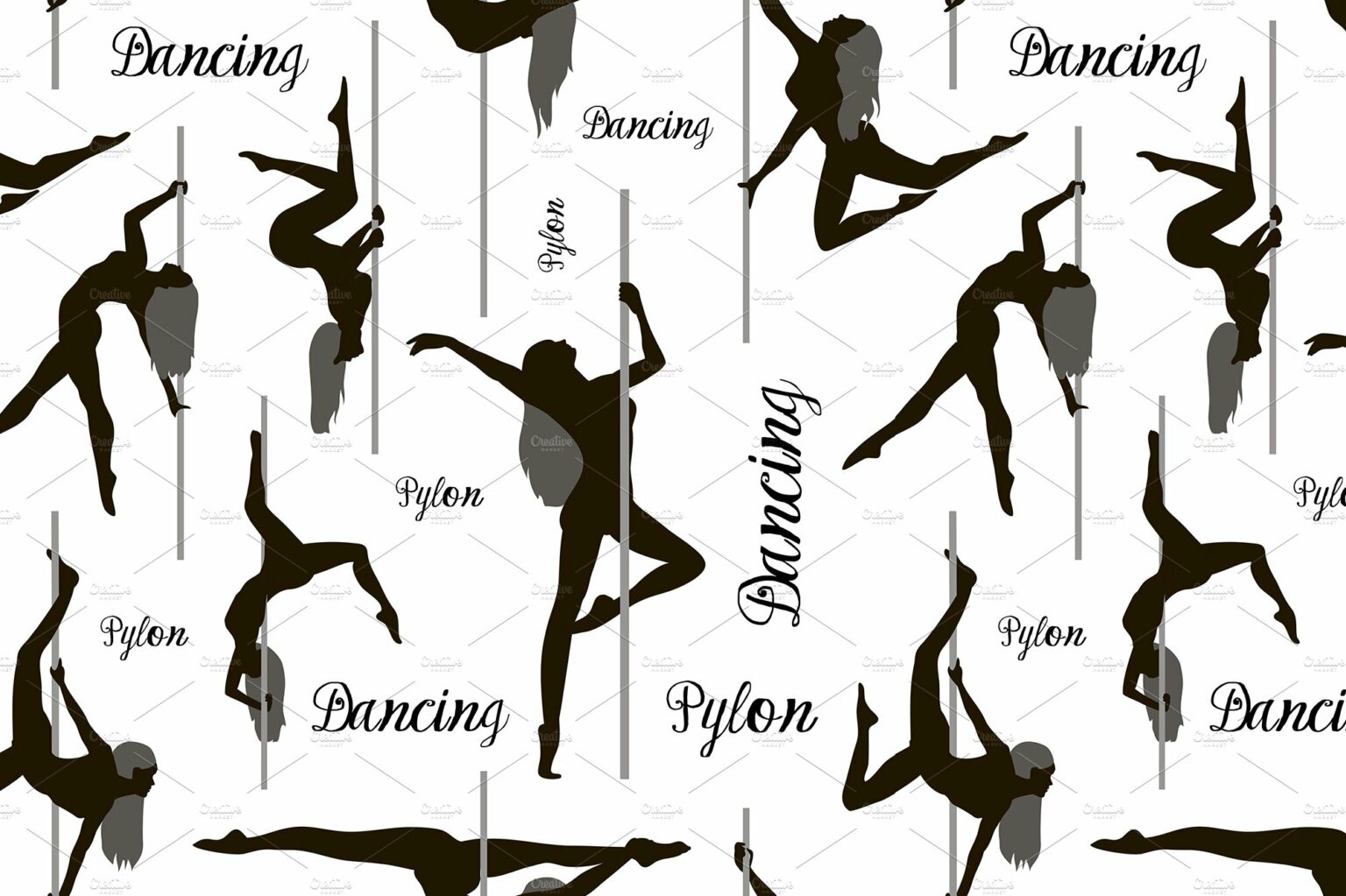 Dancing on the pylon pattern – MasterBundles