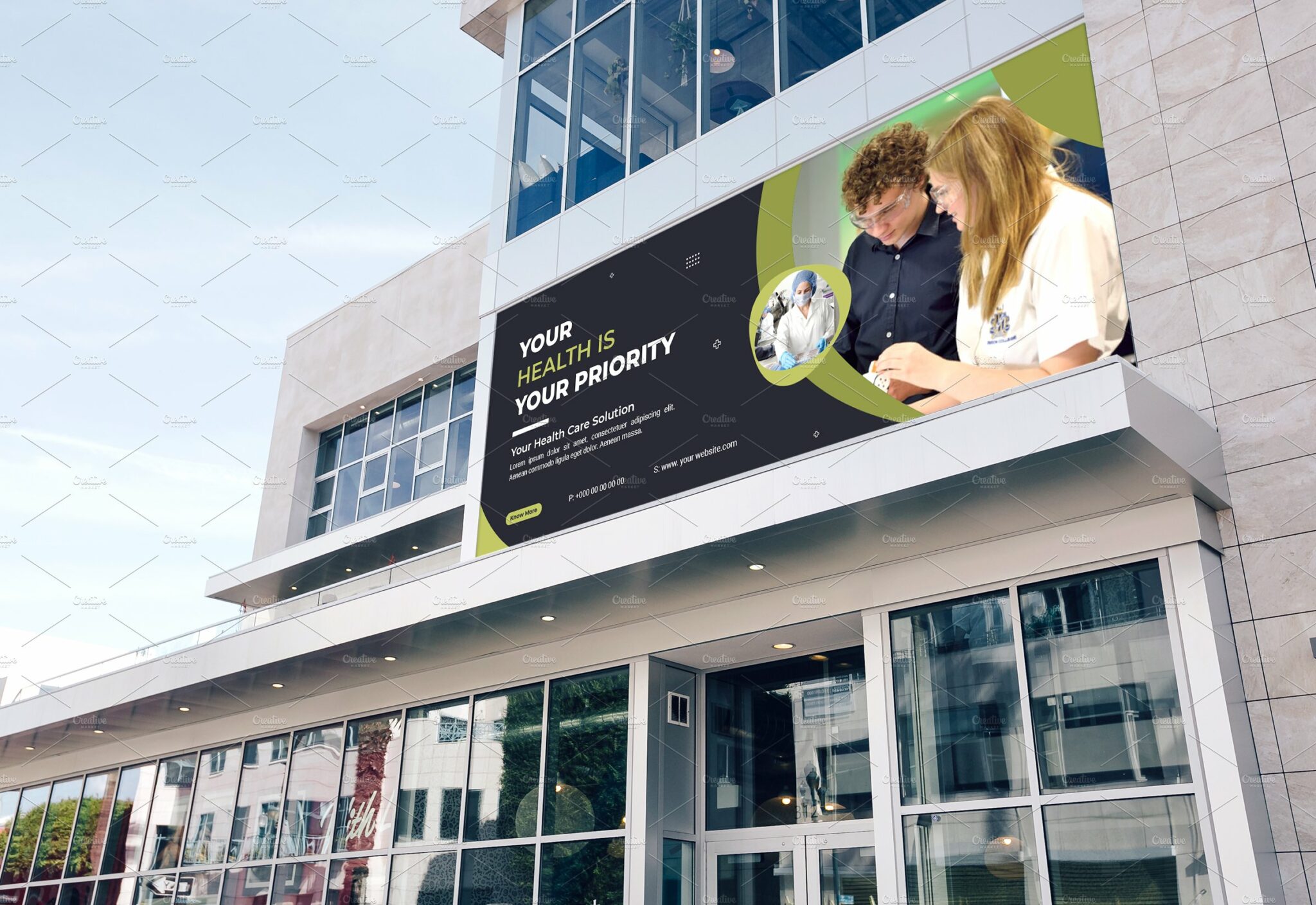 Creative Medical Billboard Banner – MasterBundles