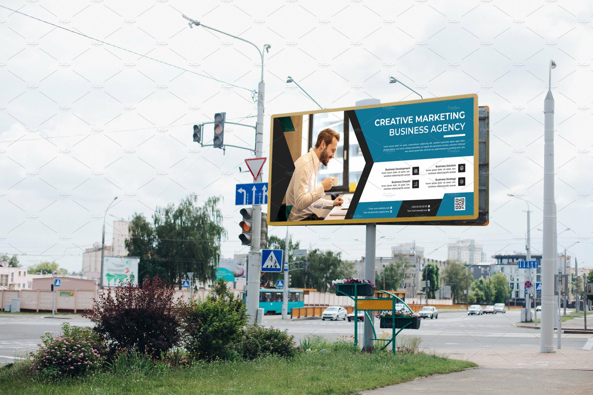 Business Billboard Design – MasterBundles