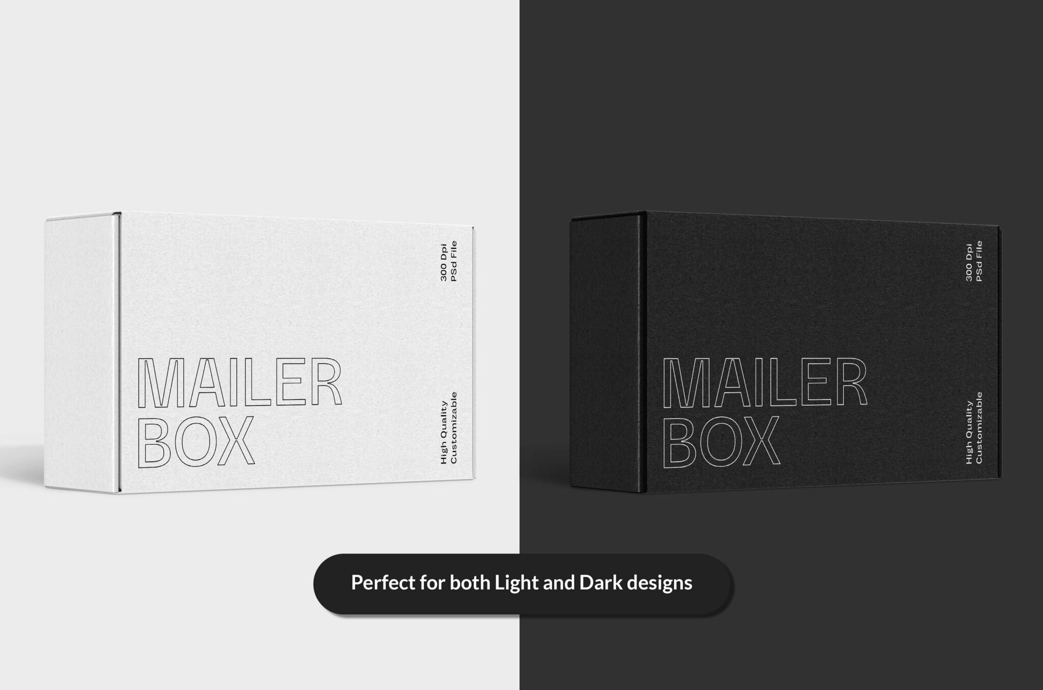 Mailer Box Mockup – MasterBundles