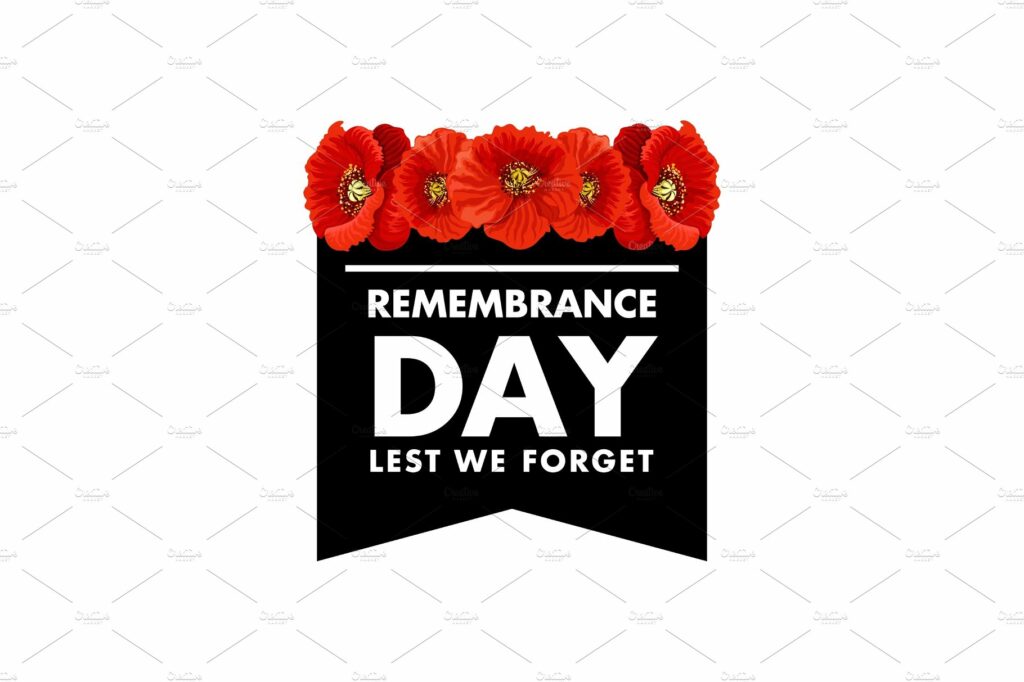 Vector for Remembrance day – MasterBundles