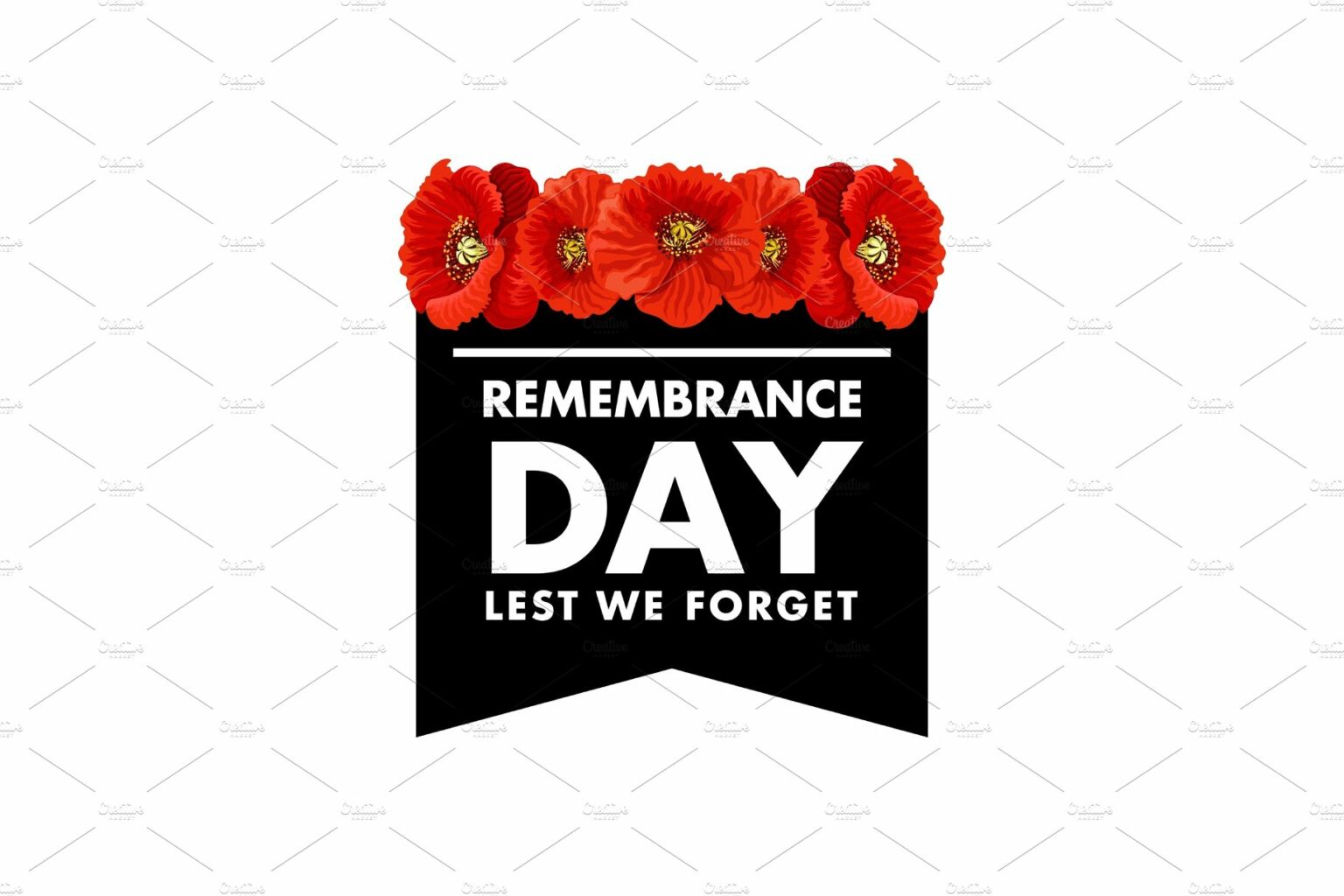 Vector for Remembrance day – MasterBundles