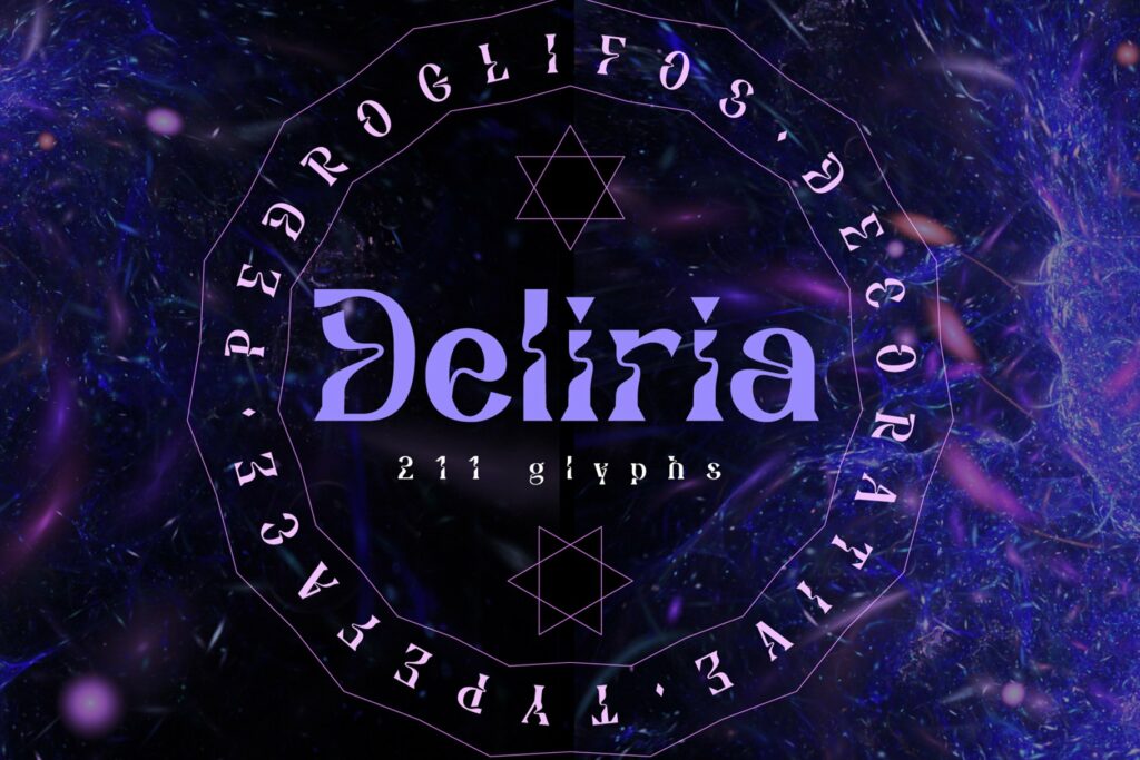 Deliria Psychedelic Serif – MasterBundles
