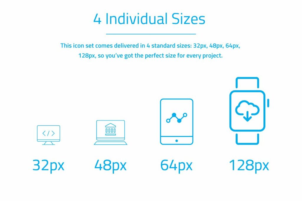 Desktop & Devices Vector Icon Set – MasterBundles