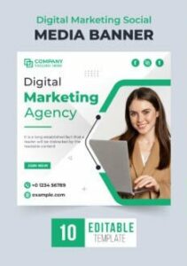 Digital Marketing Template Bundle Vector – MasterBundles