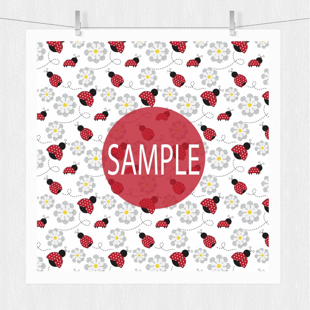 Ladybug Digital Paper Pack – MasterBundles