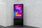 Kiosk Digital Sign Mockup – MasterBundles