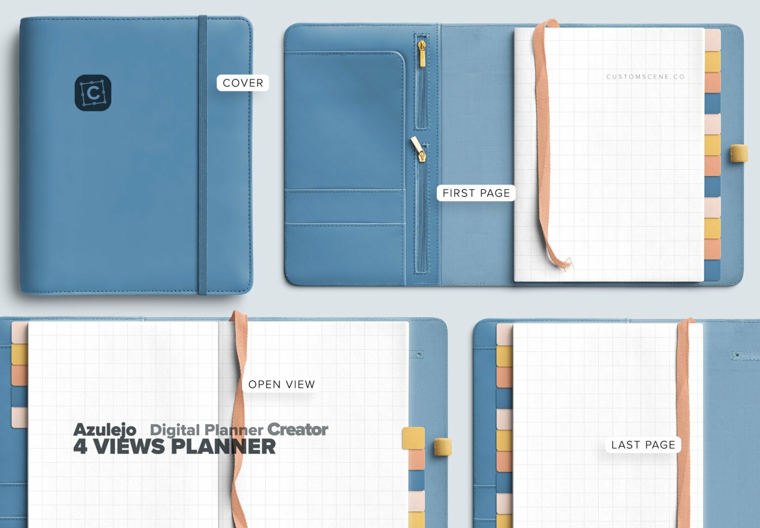 Azulejo - Digital Planner Creator – MasterBundles