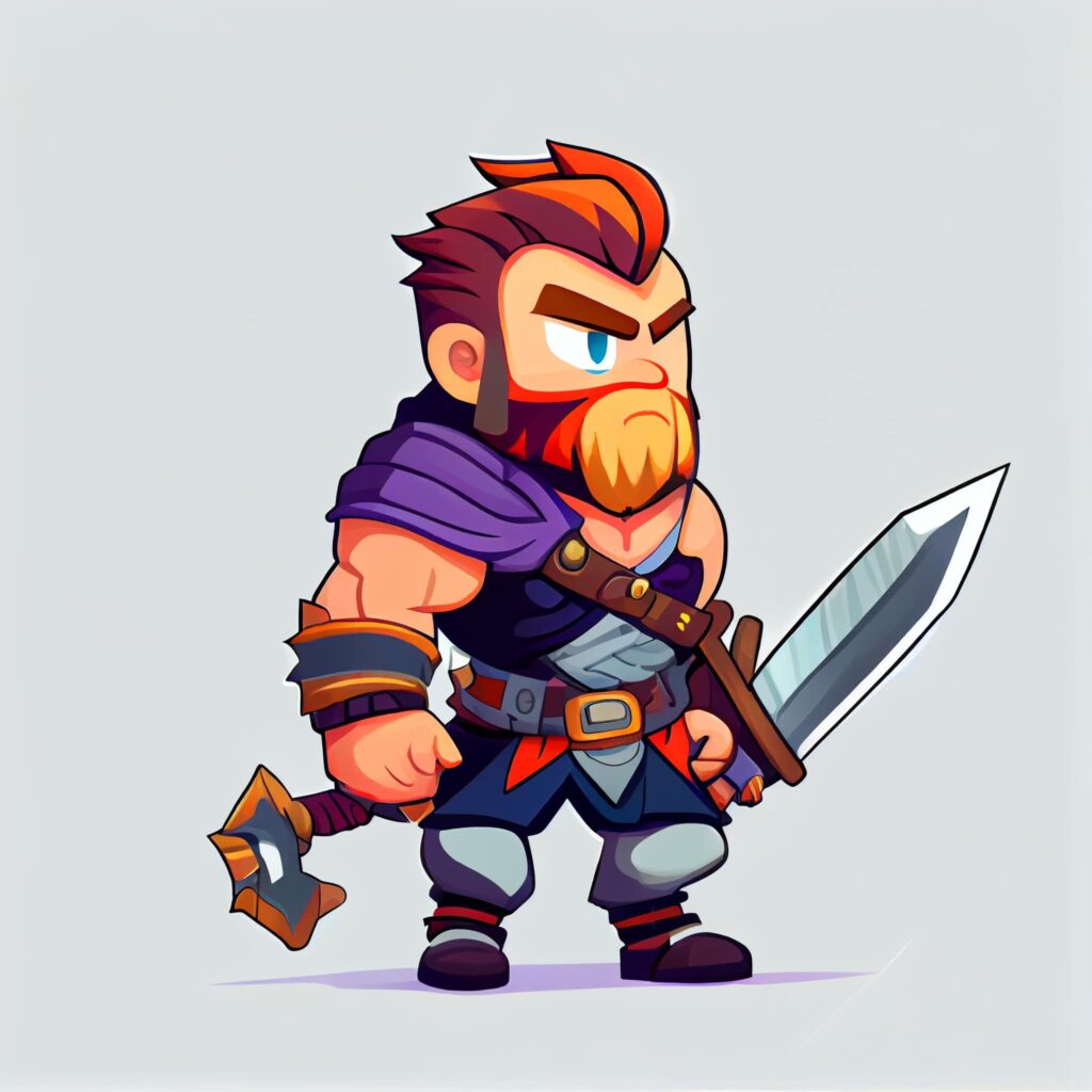 Cartoon Game Designs Midjourney Prompt - MasterBundles