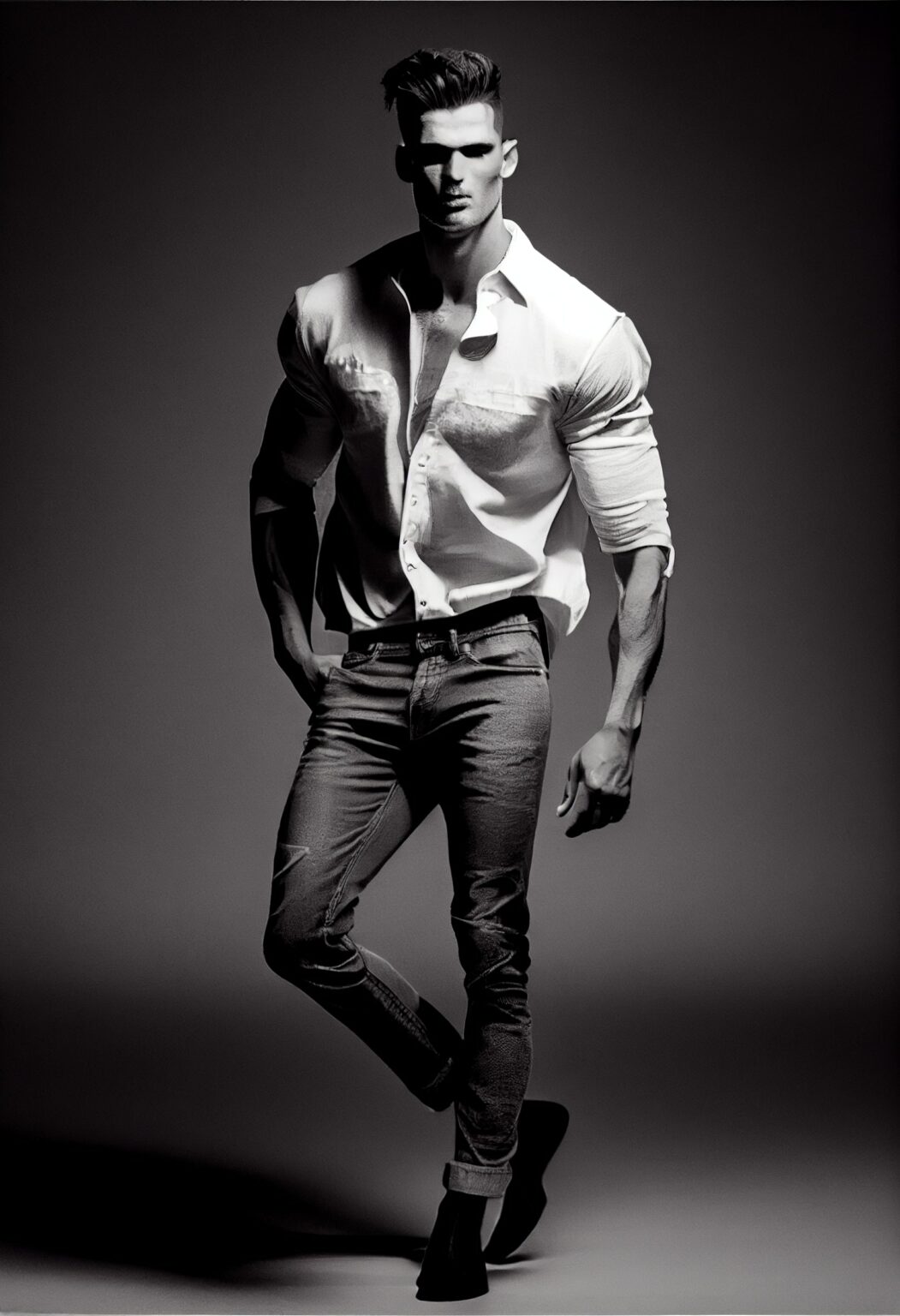 Male Fashion Photography Midjourney Prompt - MasterBundles