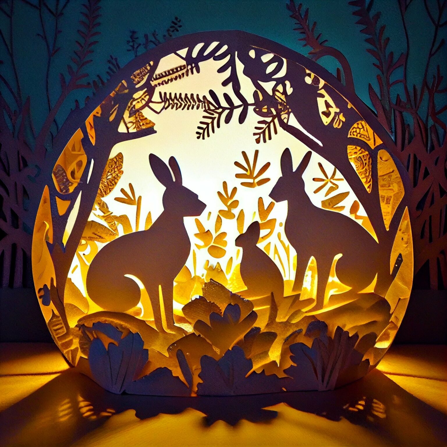 Papercut Art Seasonal Midjourney Prompt - MasterBundles