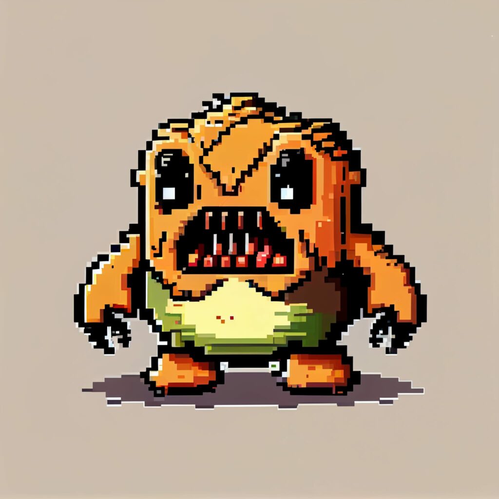 Pixel Video Game Designs Midjourney Prompt - MasterBundles