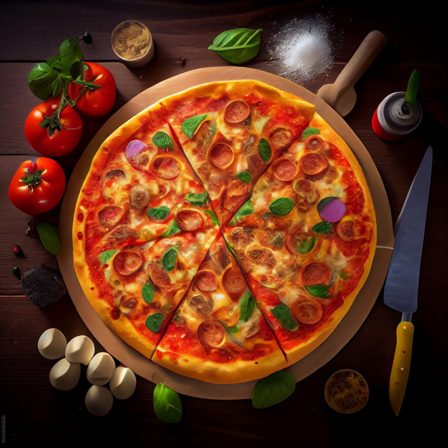 Realistic Fast Food Photographs Midjourney Prompt - MasterBundles