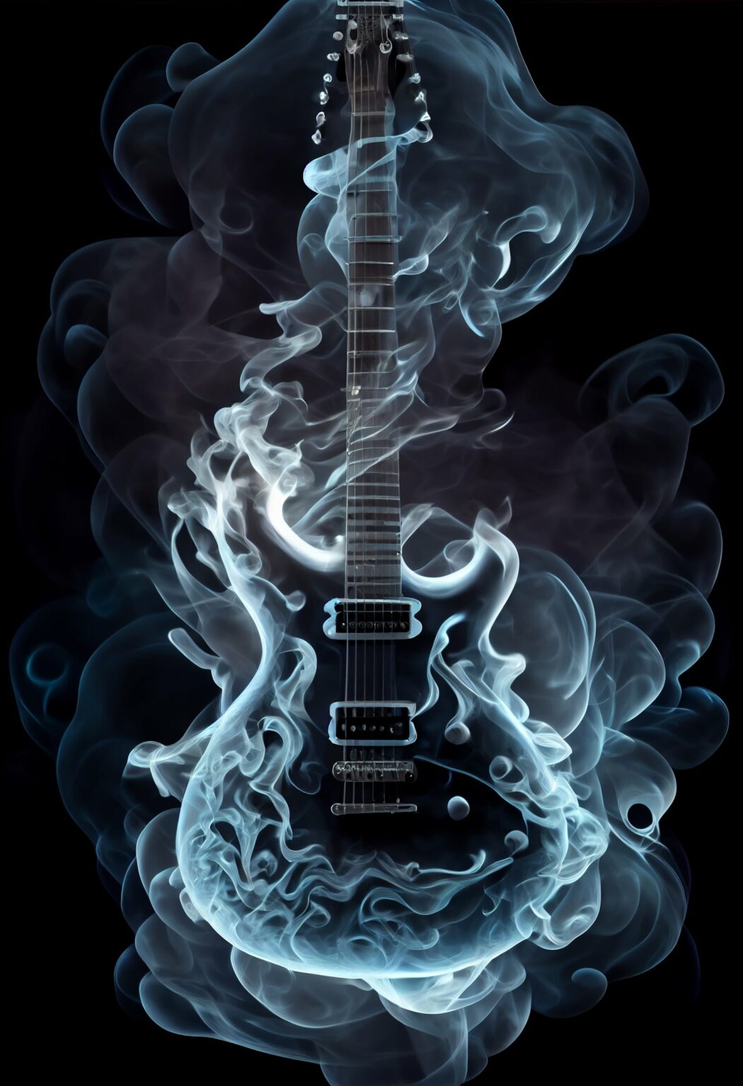 Cool Guitar Graphics Midjourney Prompt - MasterBundles