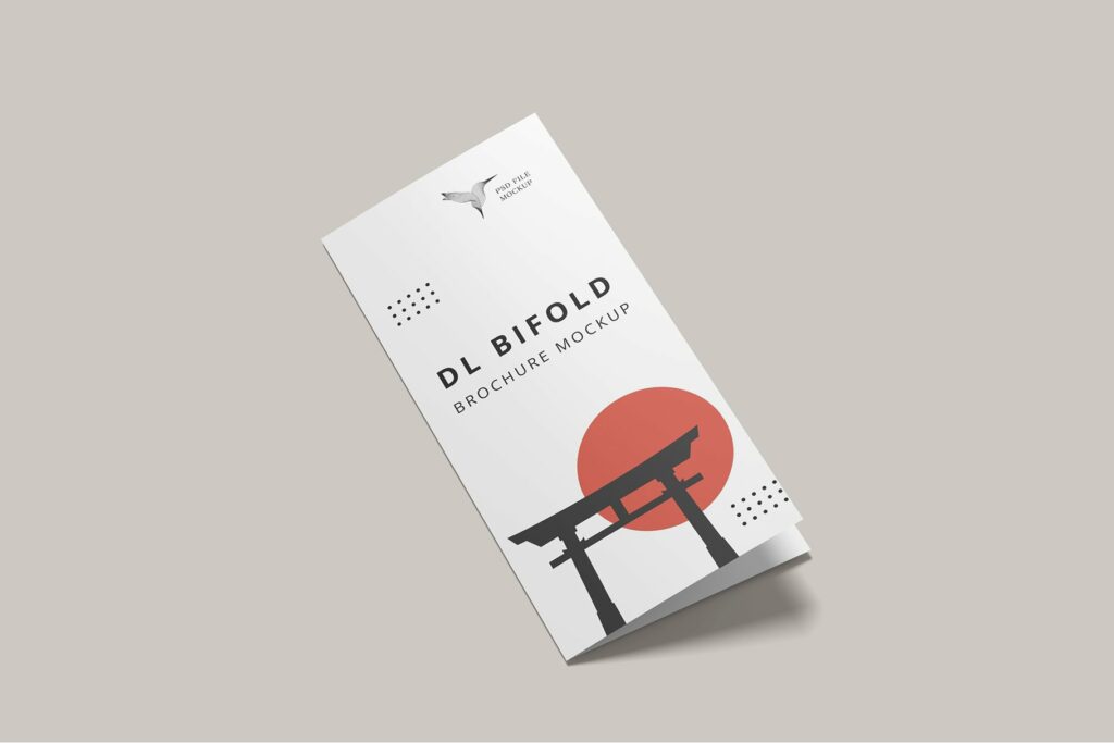 DL Bifold Brochure Mockup – MasterBundles