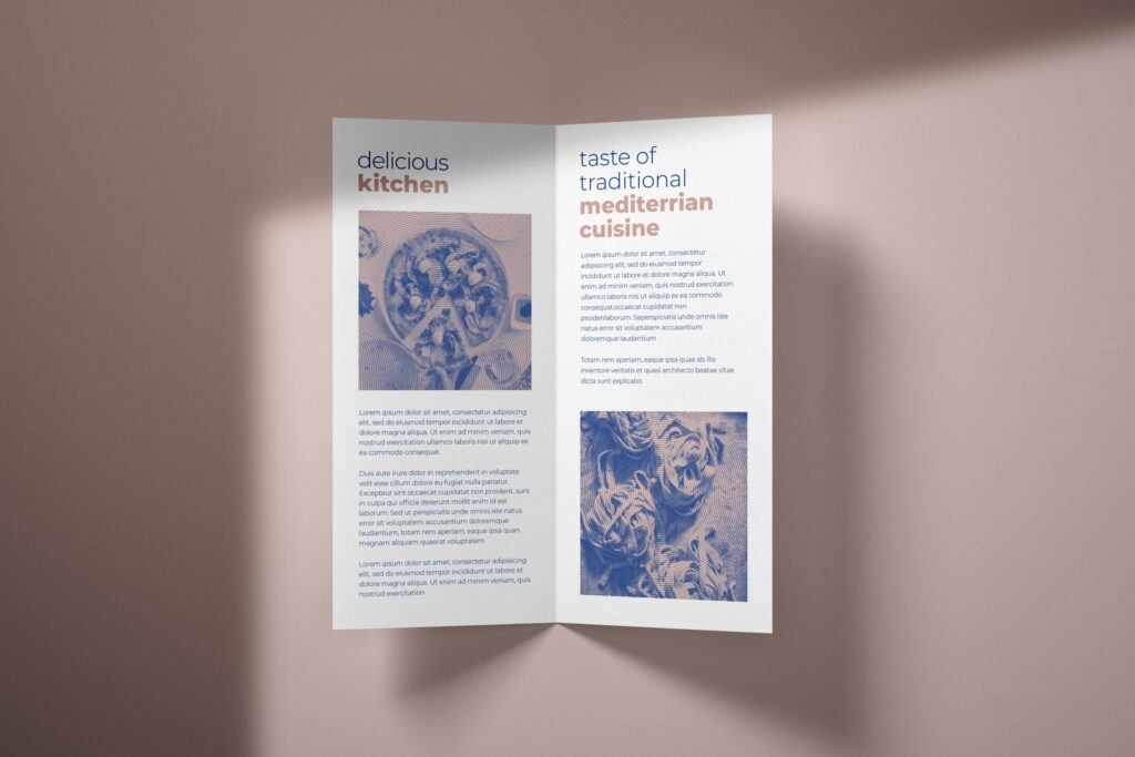 DL Bifold Brochure Mockup Set – MasterBundles