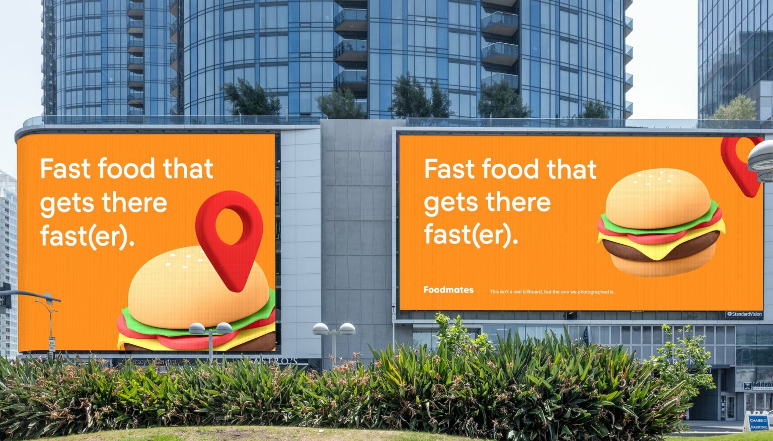 Two Screen City Billboard Mockup PSD – MasterBundles