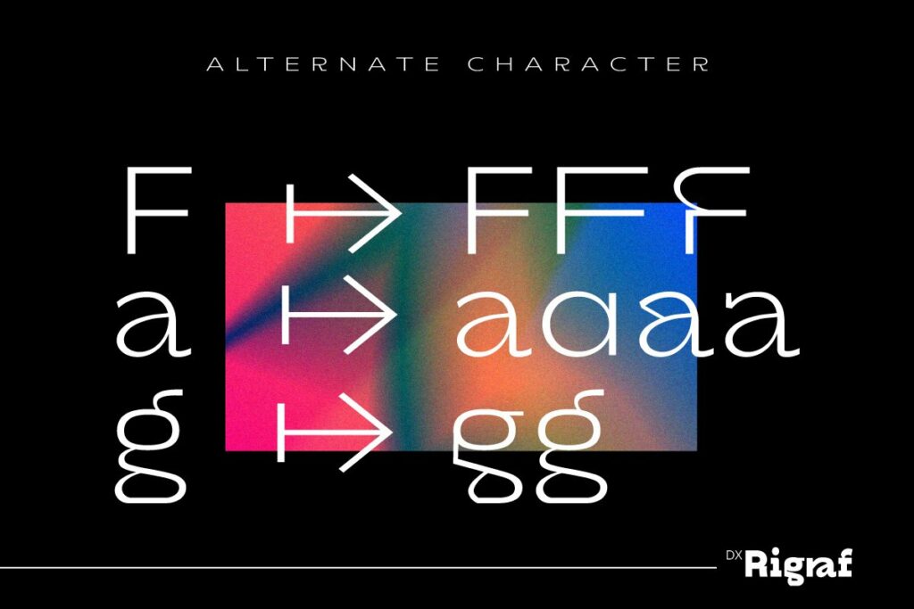 75% OFF DX Rigraf - 18 Font – MasterBundles