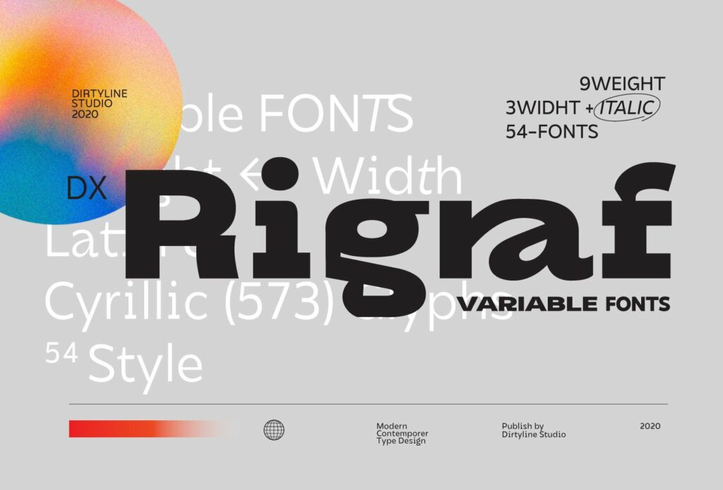 75% OFF DX Rigraf - 18 Font – MasterBundles