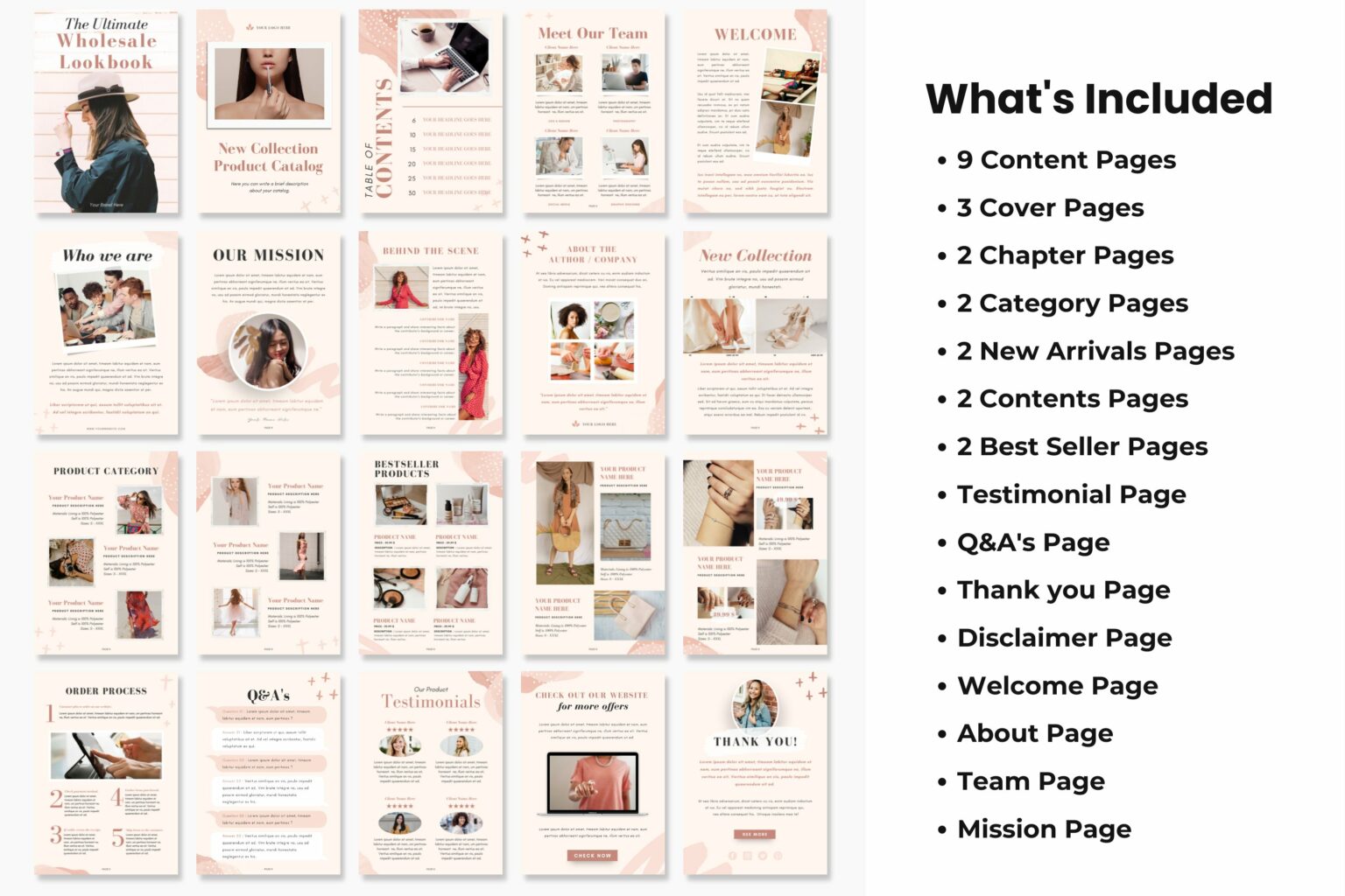 E-commerce Product Catalog Template – MasterBundles