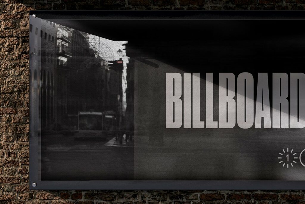 Brick Billboard Mockup - No. 003 – MasterBundles
