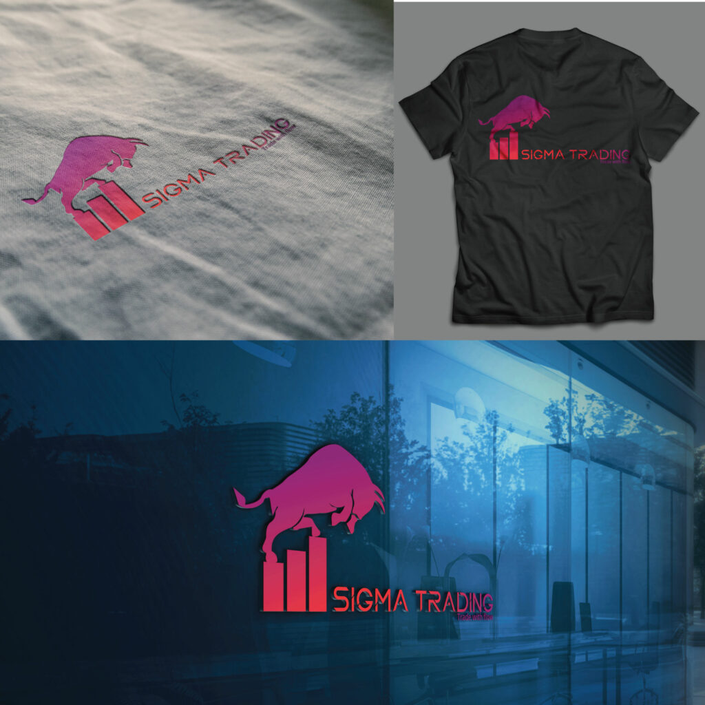 Trading logo for your company (Sigma trading). - MasterBundles