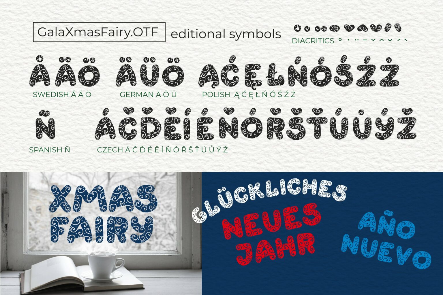 Christmas Fairy Tale Display Font – MasterBundles