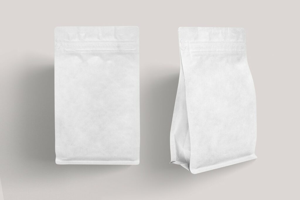 2 Coffee Packaging Pouch Mock ups – MasterBundles