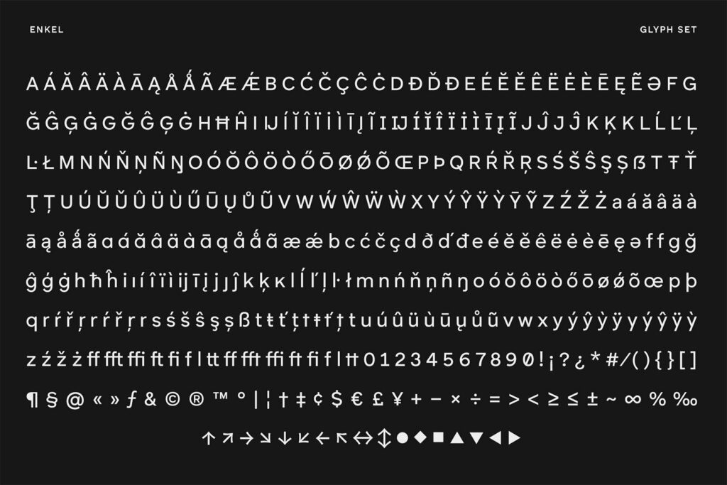 ENKEL Variable Sans Serif – MasterBundles