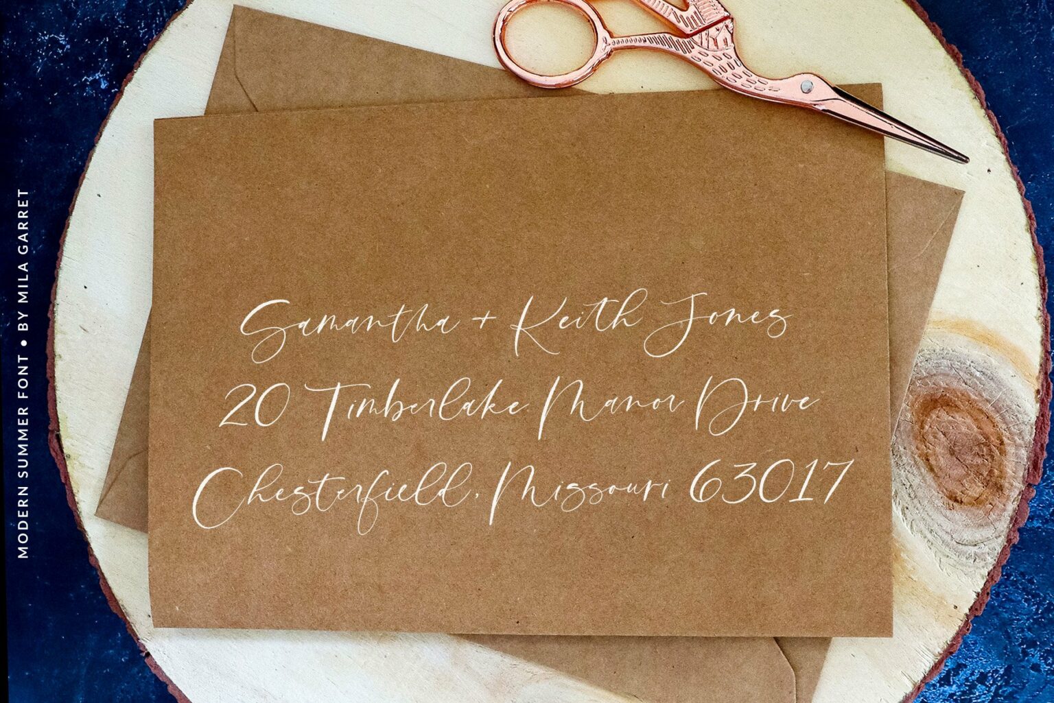 Modern Summer Calligraphy Logo Font – MasterBundles