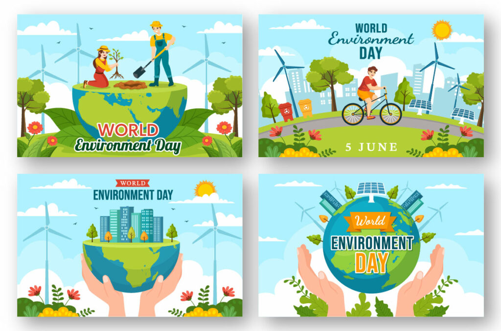 15 World Environment Day Illustration - MasterBundles