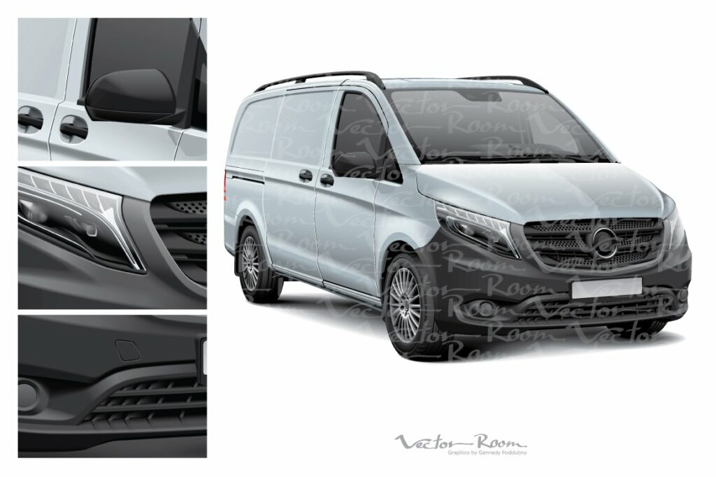 European Light Commercial Van Mockup – MasterBundles