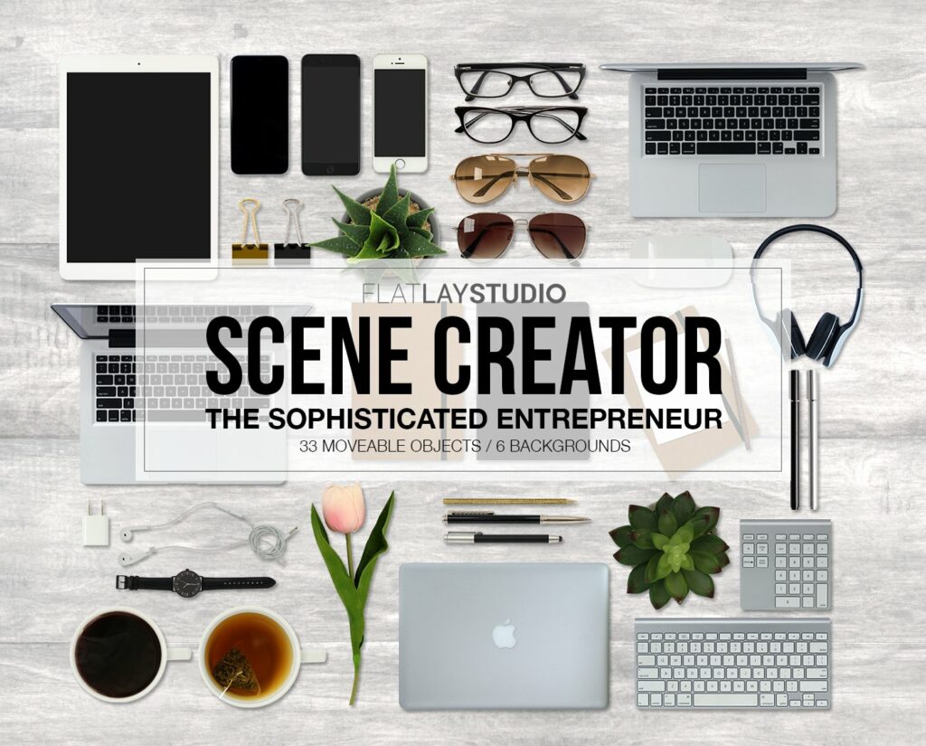 MOCKUP SCENE CREATOR - ENTREPRENEUR – MasterBundles