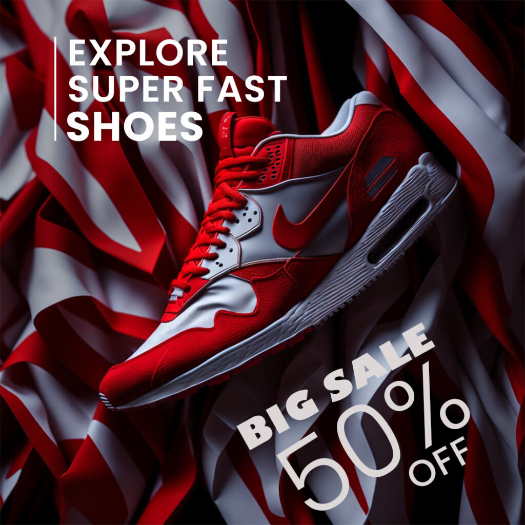 shoes social media post template - MasterBundles