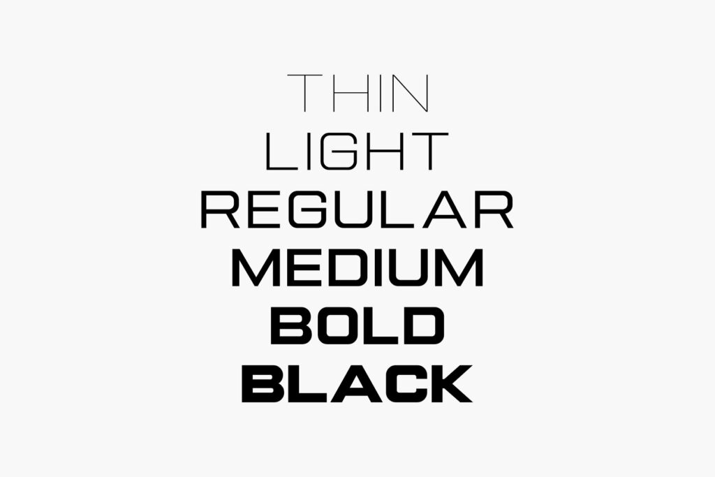 Modern Industrial Font Bundle – MasterBundles