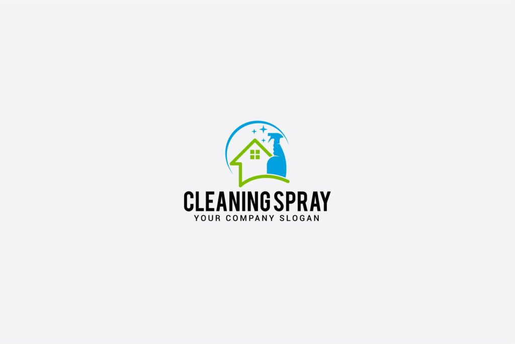 cleaning spray logo – MasterBundles