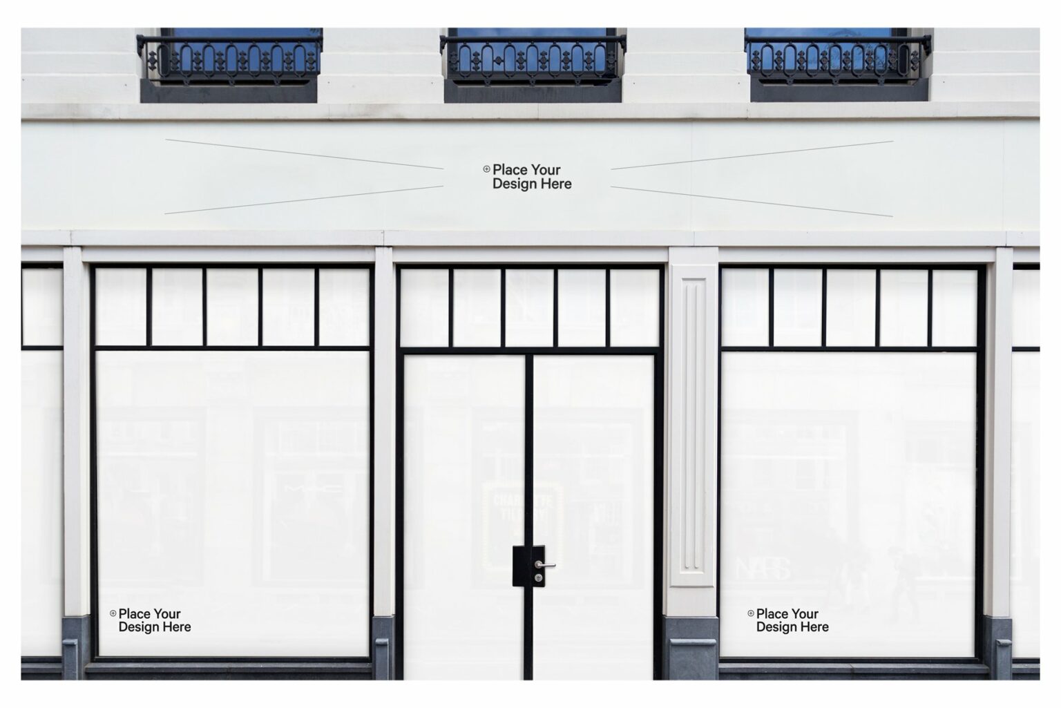 Store Window Sticker Mockup – MasterBundles