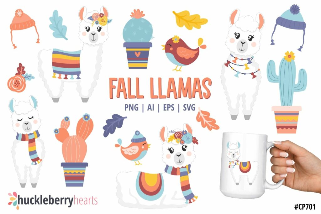 Fall Llama – MasterBundles