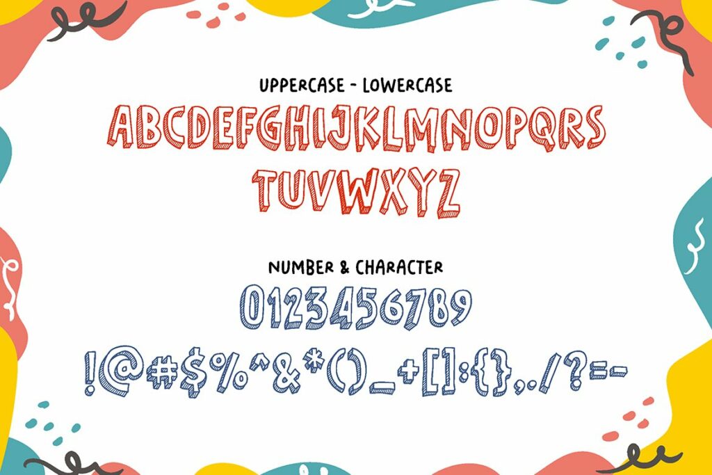 Fifth Grader – Doodle Font – MasterBundles