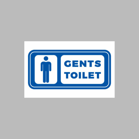 Gents and ladies toilet sign and symbol graphic design vector ...