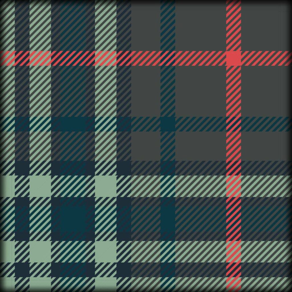 Texture vintage seamless plaid pattern set graphic vector illustration ...