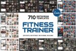 Fitness Bundle Instagram | CANVA – MasterBundles