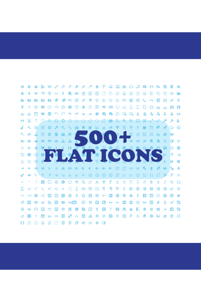 Flat icon set - MasterBundles